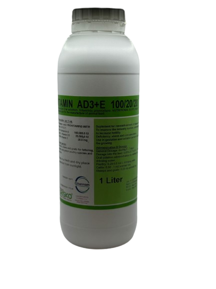 VIT AD3+E for immunity, spermatogenesis& Stress conditions 1L