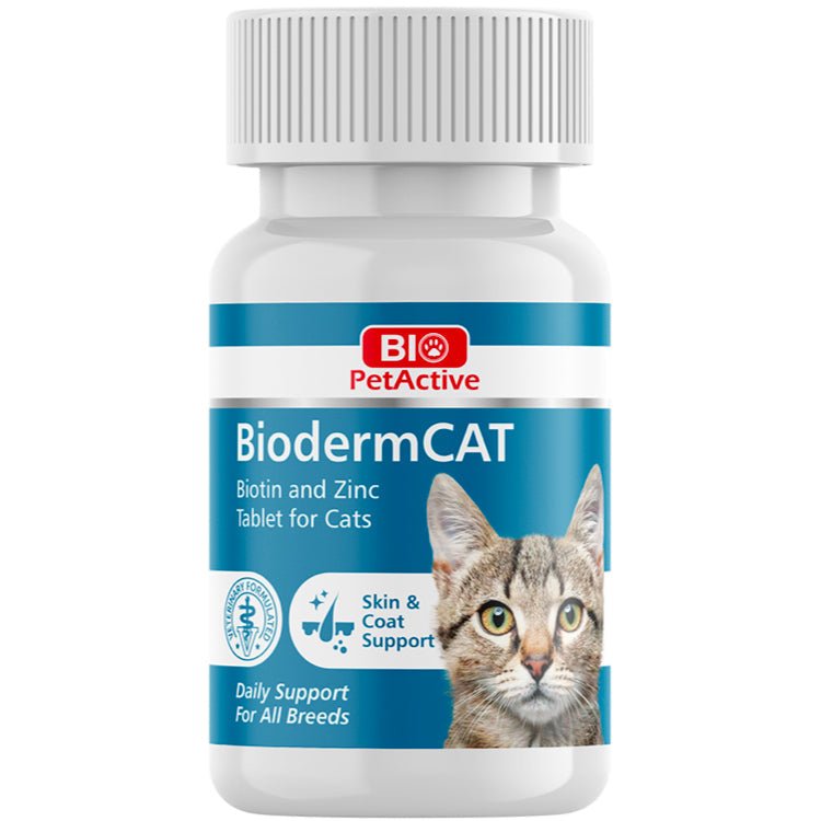 Bio PetActive Biodermcat Biotin and Zinc Tablet 100tabs