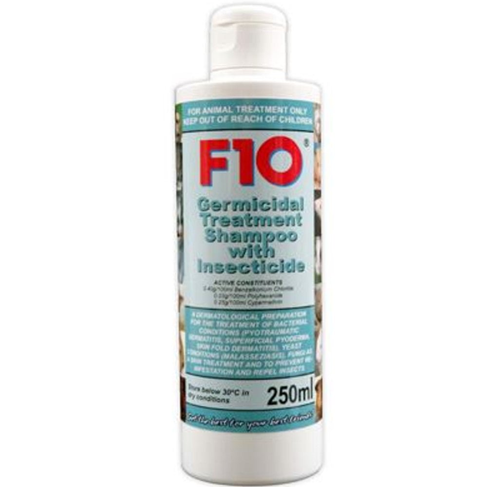 F10 Germicidal Treatment Shampoo with Insecticide 250 ML