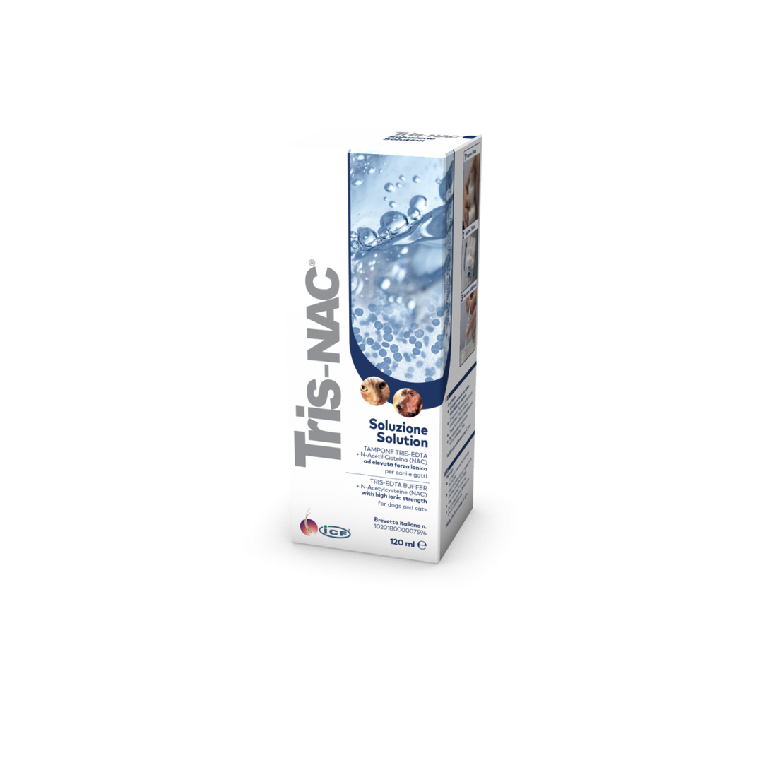 ICF Tris-Nac Sterile Solution for Dogs and Cats 120 ml