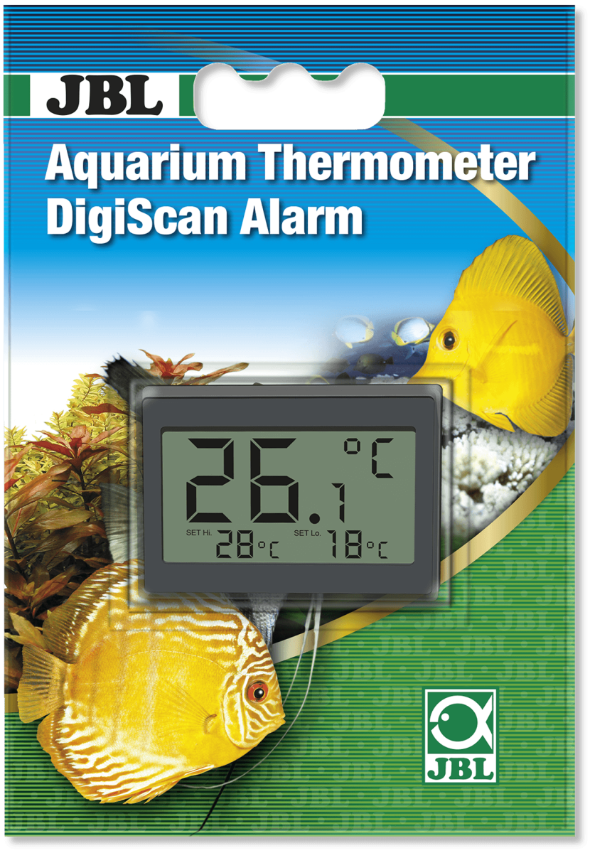 JBL Aquarium Thermometer DigiScan Alarm (w/o batteries)