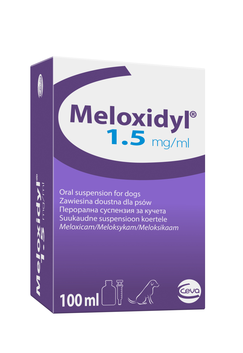 Meloxidyl 1.5 mg/ml Oral Suspension for Dogs 100 ml