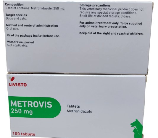 Metrovis 250 mg | Shopivet