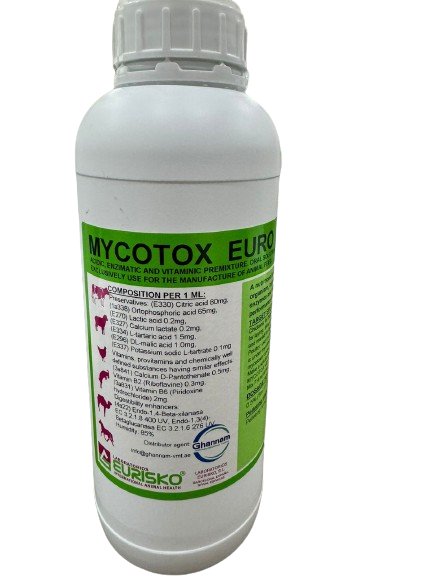 MYCOTOX EURO Acidic, Enzymatic and Premixture 1L