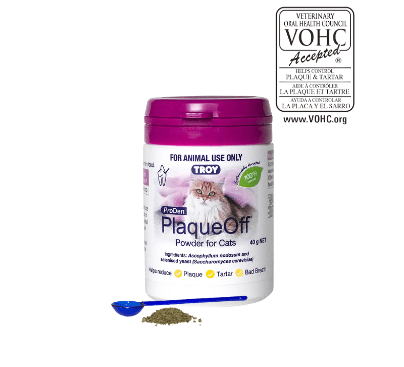 Plaqueoff Powder For Cat 40G