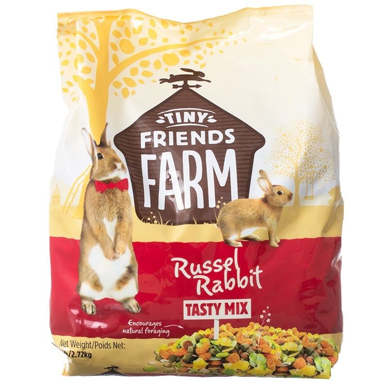 Tiny Friends Farm Tasty Mix Russel Rabbit Food - 5.5LB
