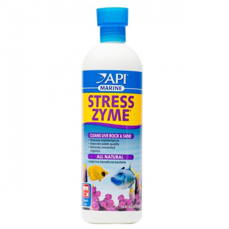 API MARINE STRESS ZYME, 16 OZ