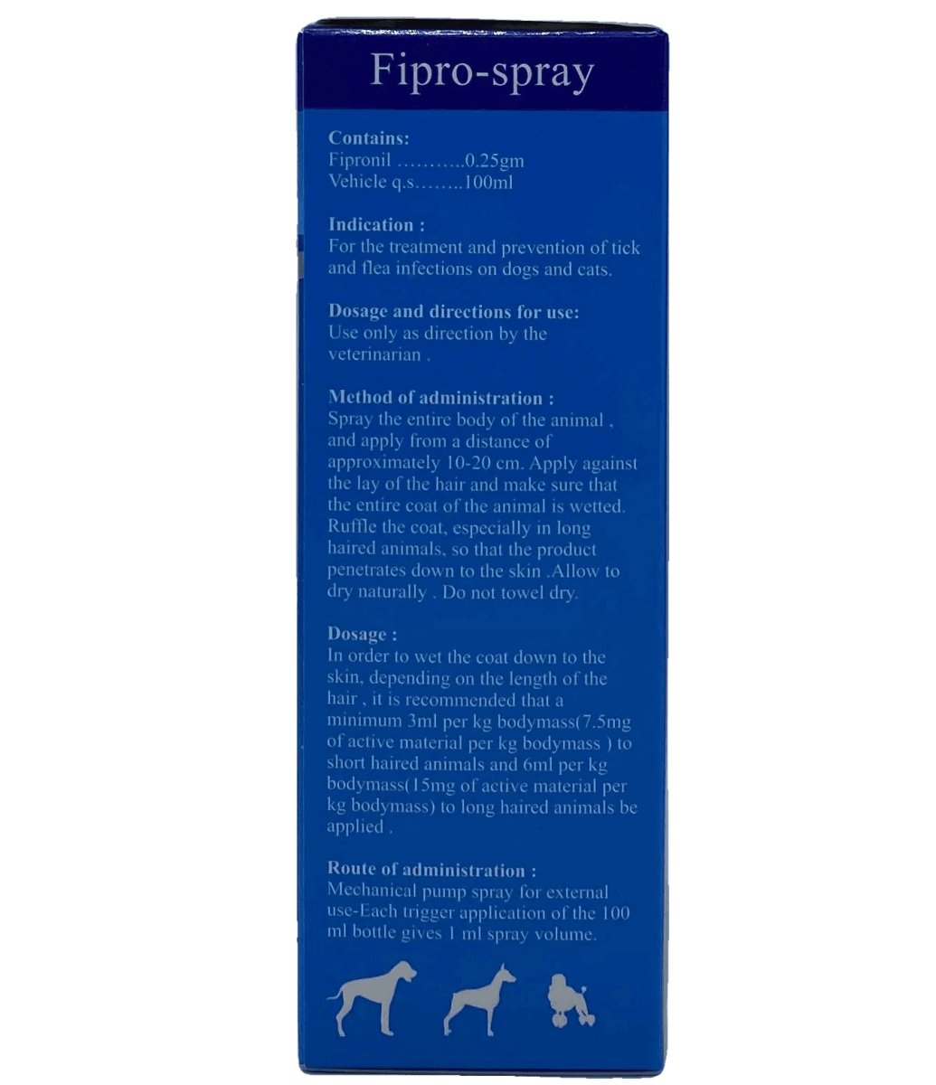 Fipro-spray 100ml | Shopivet