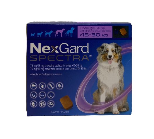Nexgard Spectra 15-30 kg Tabs | Shopivet