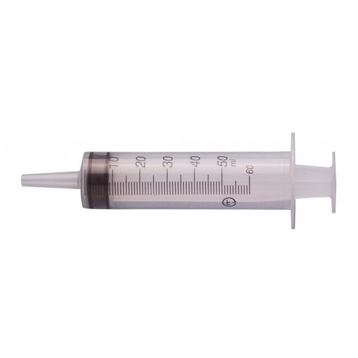 TERUMO DISPOSABLE SYRINGE 60 ML WITH CATHETER TIP