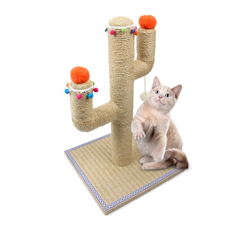 Whisker Fiesta - Cactus Cat Scratching Post